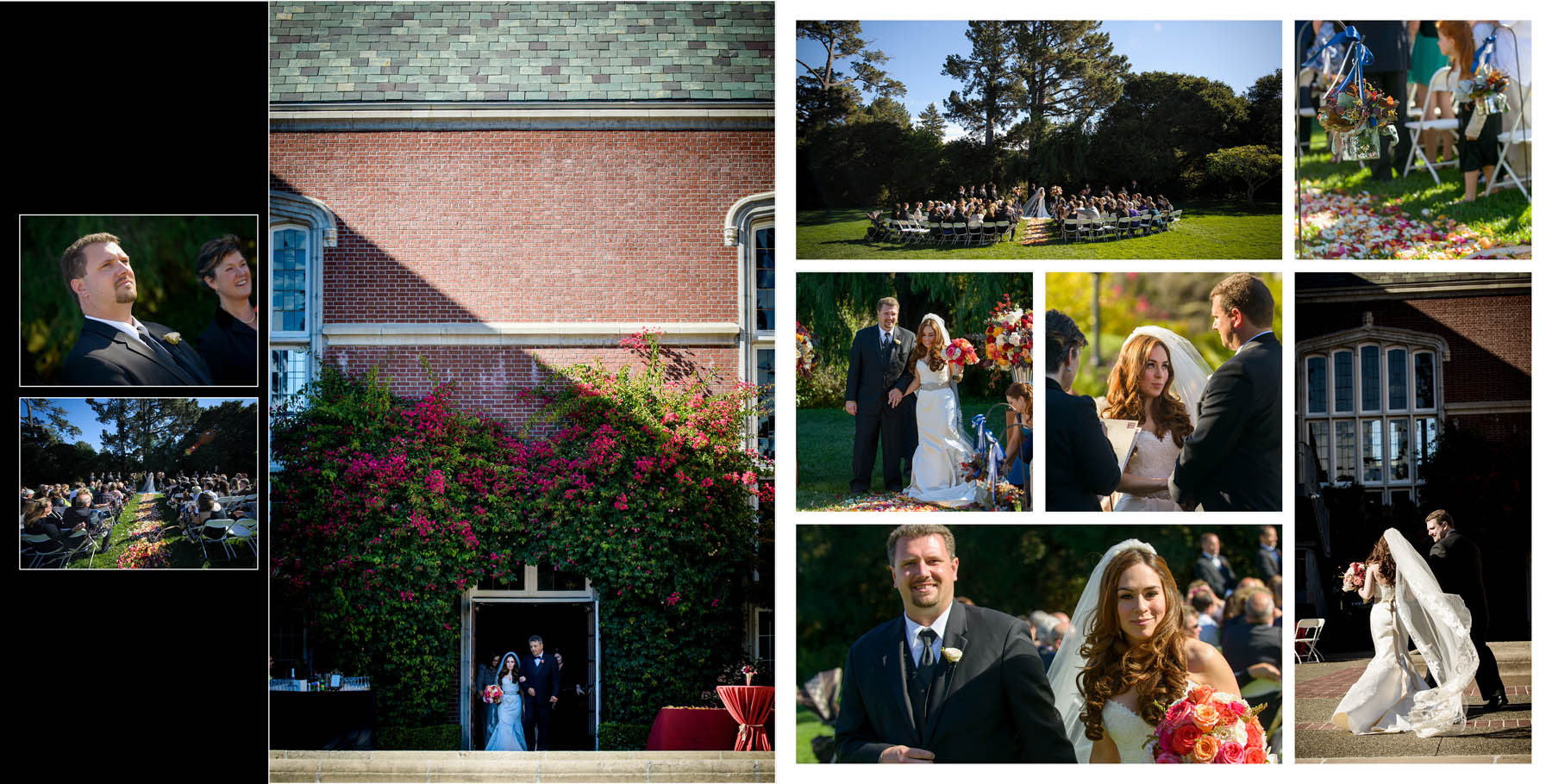 Danielle + Tony (Wedding Album Design) @ Kohl Mansion, Burlingame ...