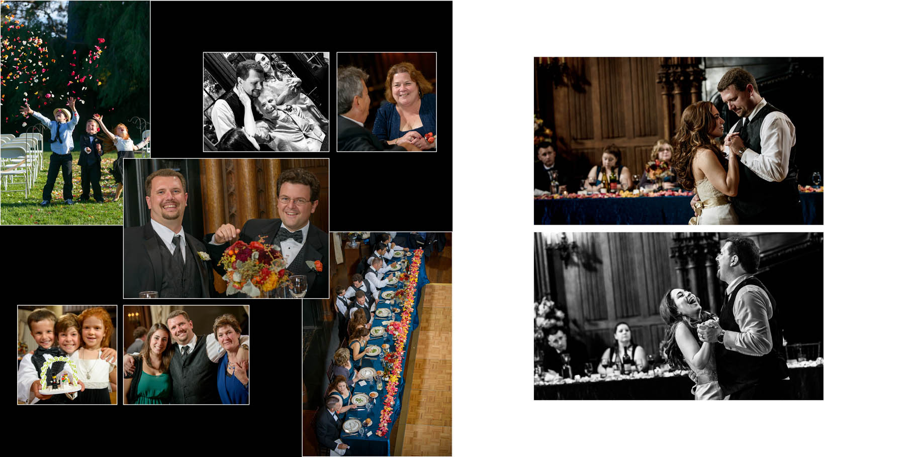 Danielle + Tony (Wedding Album Design) @ Kohl Mansion, Burlingame ...
